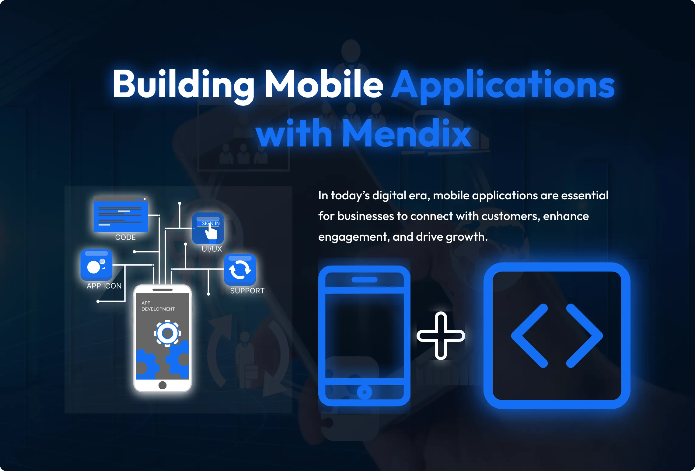 Build Mobile Apps Faster with Mendix Low-Code Platform